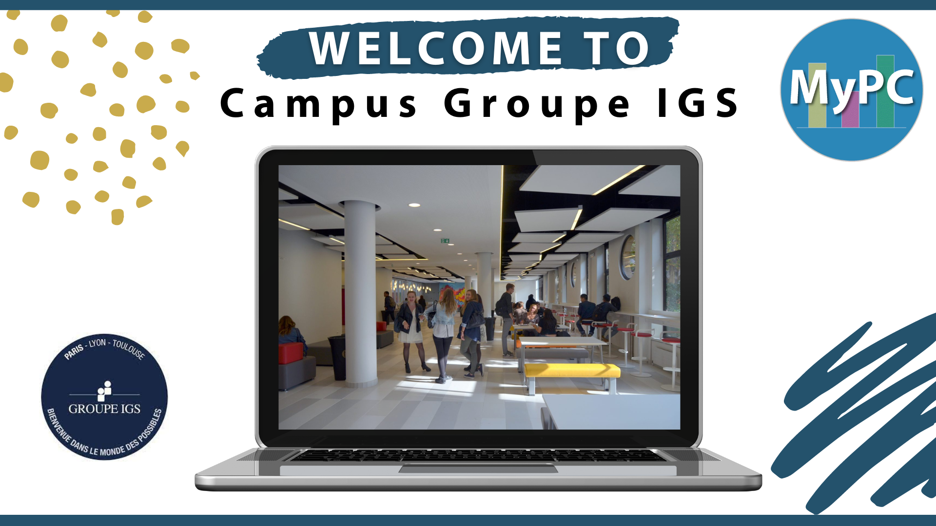 Lors de la rentrée de Septembre, My People Counter a équipé le Campus ...